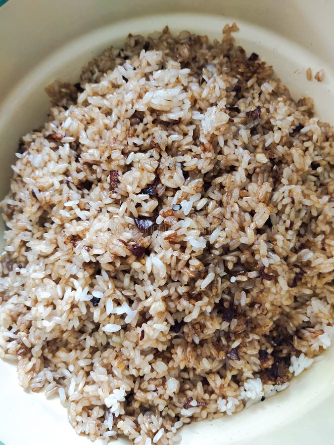 Half-cooked Glutinous Rice for Rice Dumpling Stock Image - Image of ...