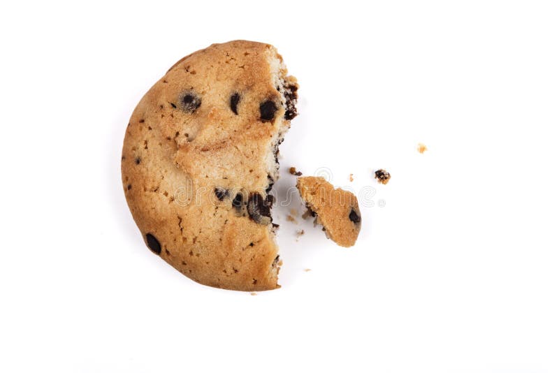Half Cookie stock image. Image of freshness, junk, crumbs - 48578597