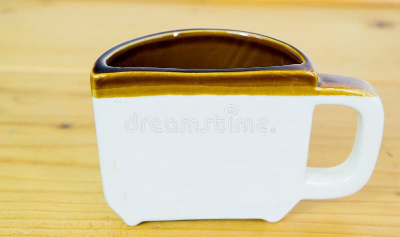 Half a cup of coffee stock photo. Image of drink, text - 45692262