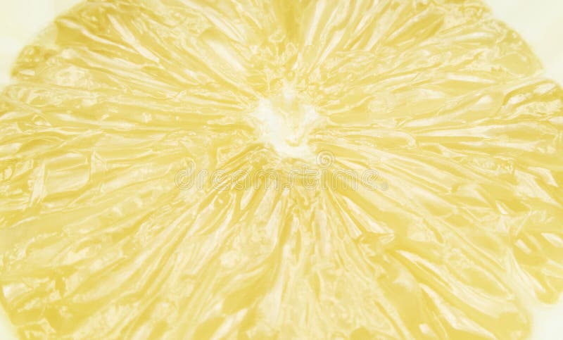 Half Cut Lemon Close Up Look on Inside Stock Photo - Image of organic ...