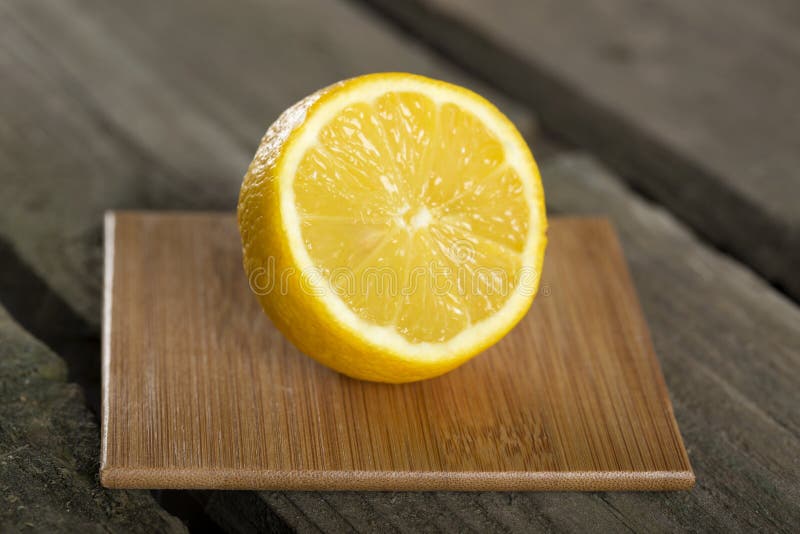 Half Cut Sliced Lemon stock photo. Image of healthy, vegan - 53982354
