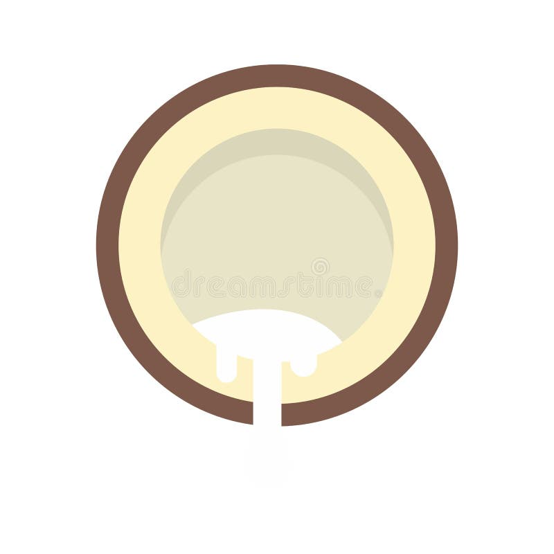 Cutted Coconut Stock Illustrations – 39 Cutted Coconut Stock ...