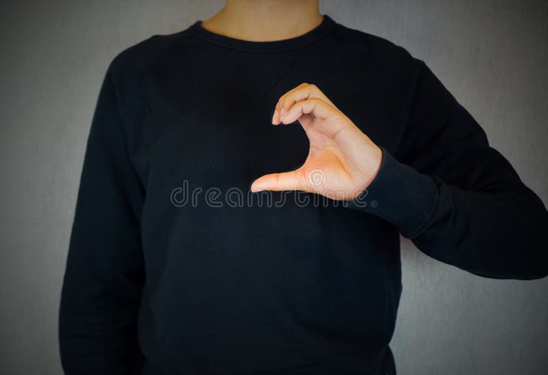 Het O.K. Teken Van Het Handgebaar Op Lichte Achtergrond Stock ...