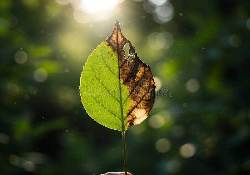 Half Dead Leaf Stock Illustrations – 120 Half Dead Leaf Stock ...