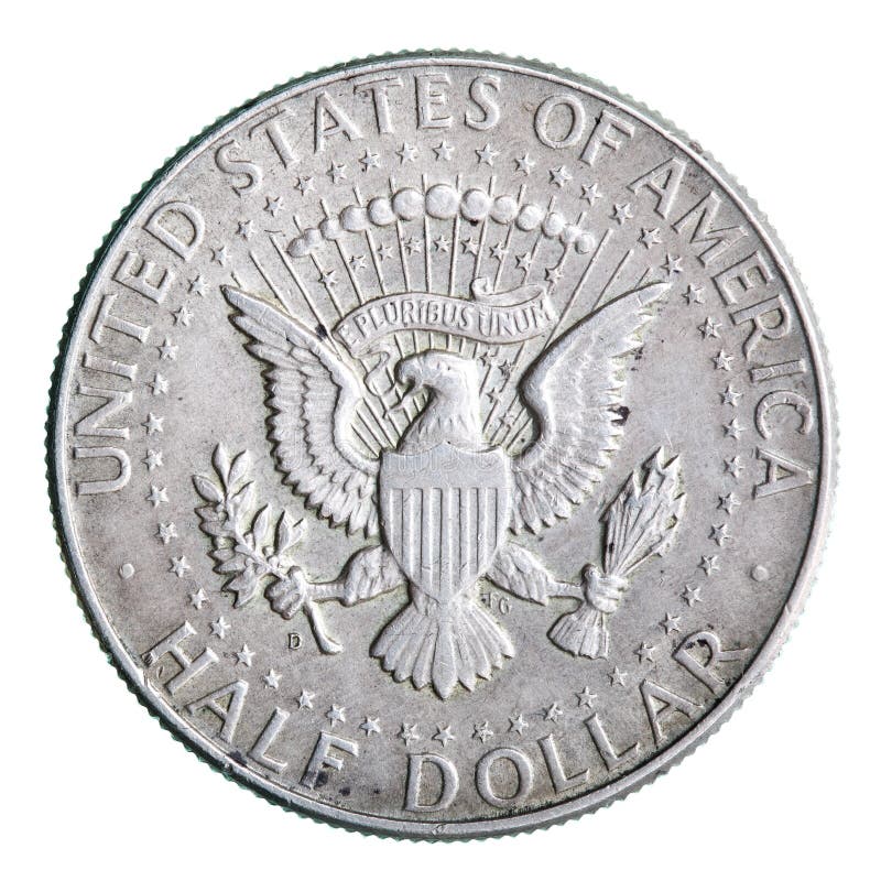Half Dollar Us Coin Back