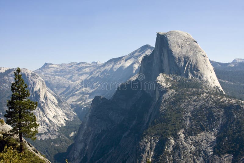 Half dome mountain stock image. Image of cliff, california - 26945183