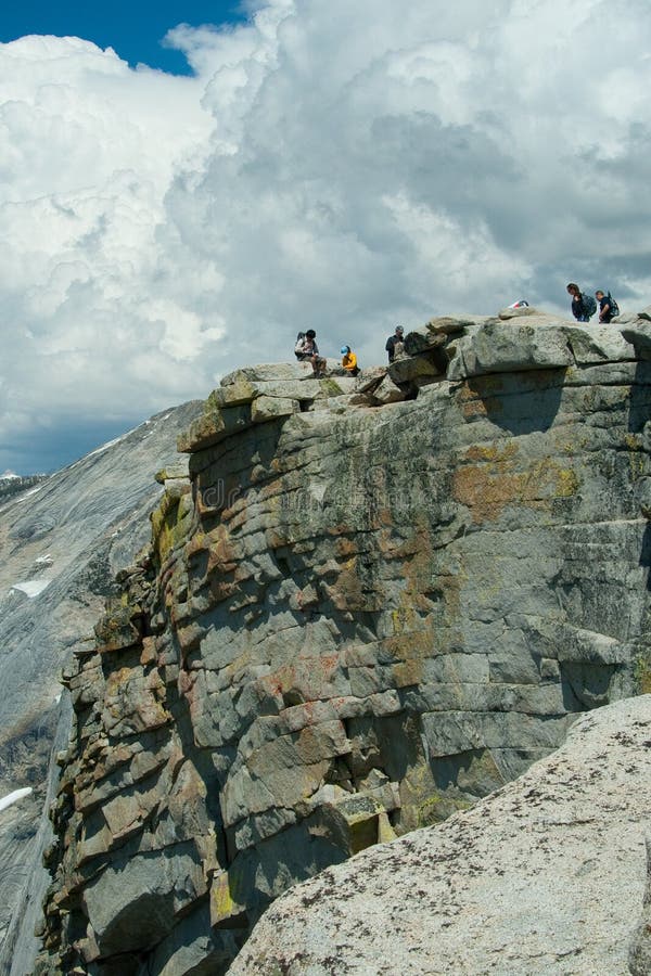 Half Dome rock formation stock image. Image of national - 18648989