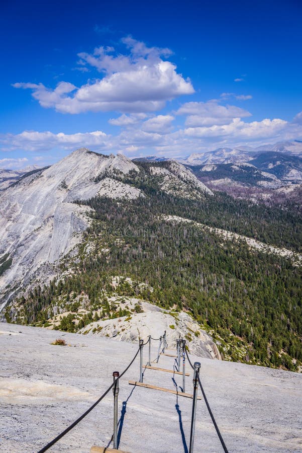 Half Dome Trail - Yosemite National Park Stock Photo - Image of north ...