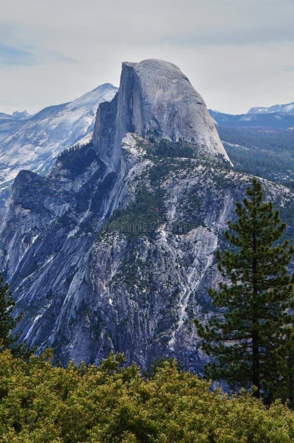 Half Dome in Yosemite stock image. Image of national - 136112367