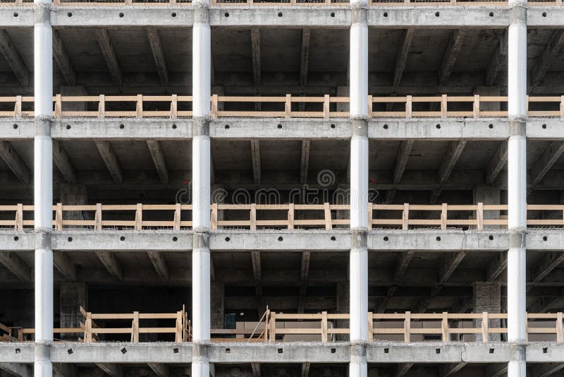 Half-done Construction Detail of a Building Editorial Photography ...