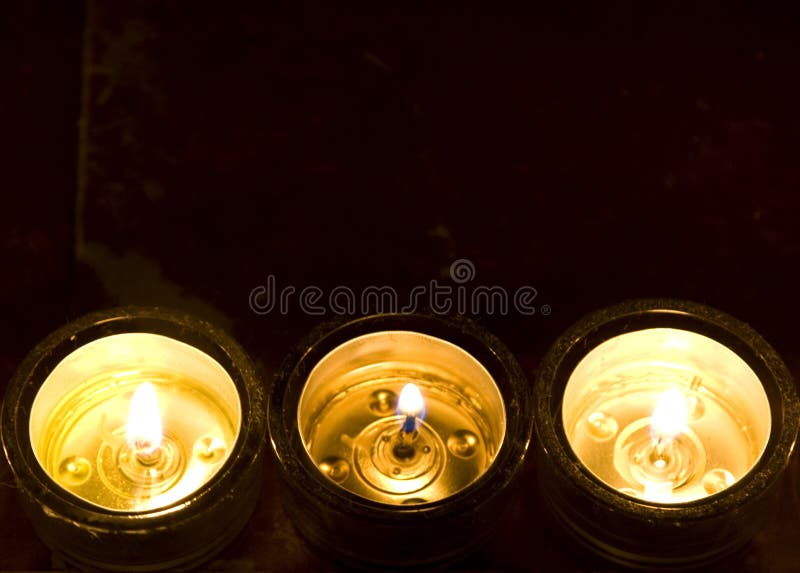 Half Empty Candle stock image. Image of glass, night - 11659609