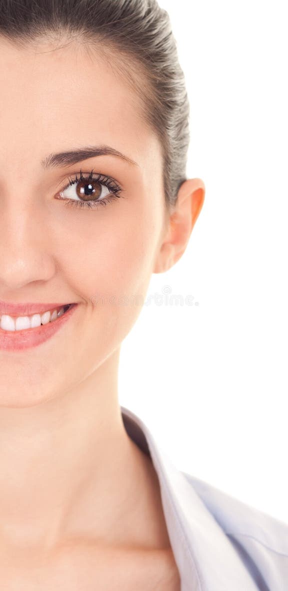 Portrait Young Half Face Makup Stock Photos - Free & Royalty-Free Stock ...