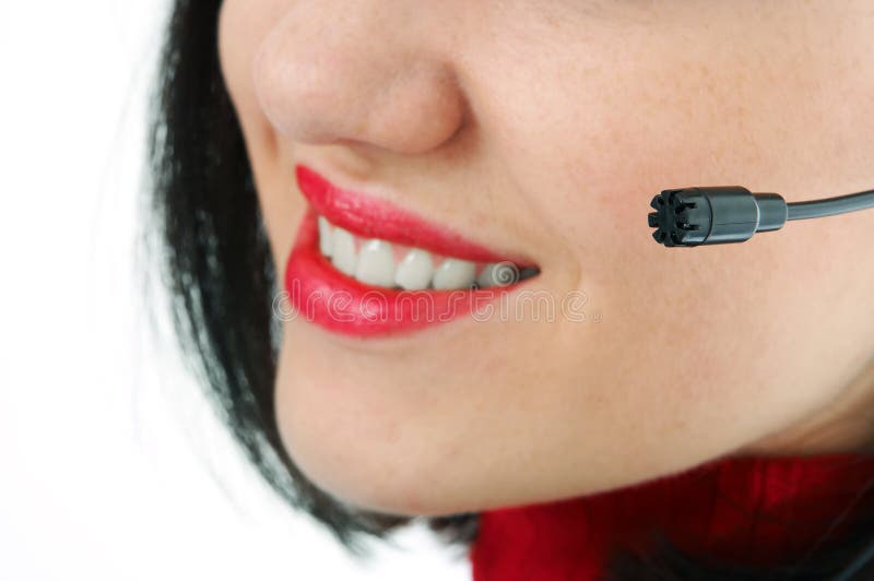 Half face with microphone stock photo. Image of business - 4330936