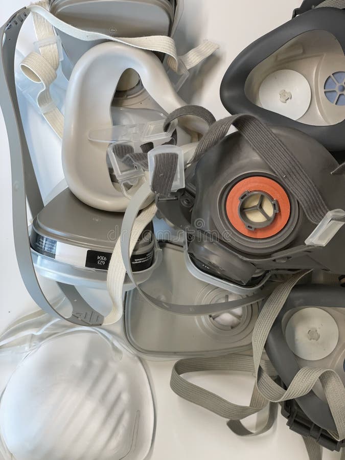 Half Face-piece Reusable Respirator with Filter Editorial Stock Photo ...