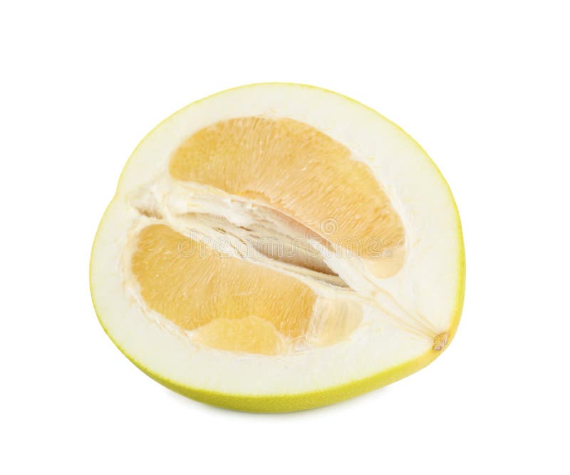 Half Of Red Pomelo Isolated On White Stock Photo - Image of healthy ...