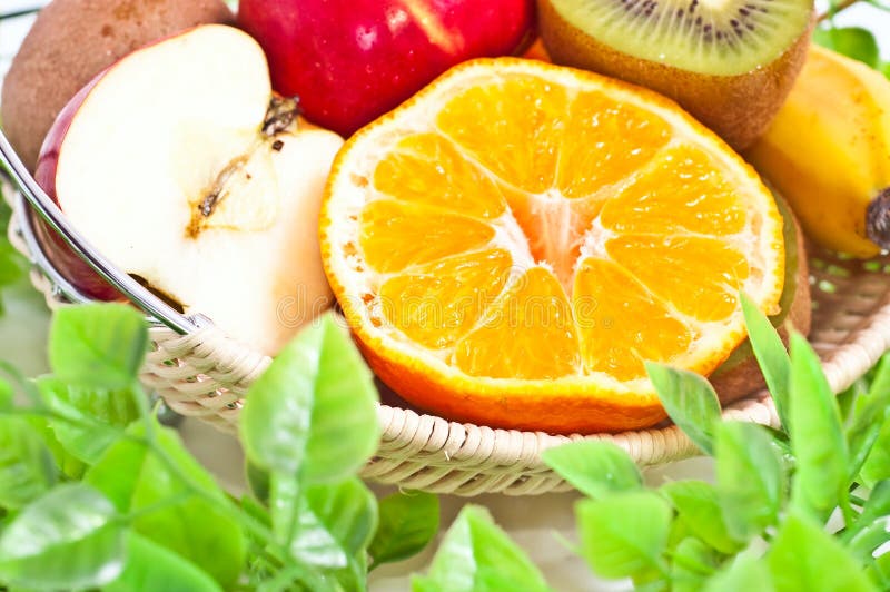 Half of fruits stock image. Image of citrus, multi, ingredient - 13088467