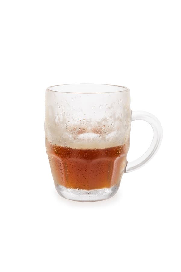 Half Full Mug of Beer stock image. Image of brew, beverage - 140068849