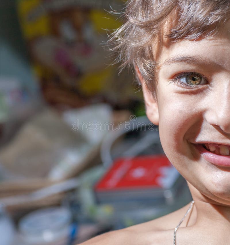 Half Full Face Boy Smiling Stock Photos - Free & Royalty-Free Stock ...