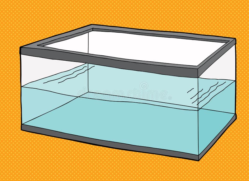 Rectangular Fish Tank Stock Illustrations – 86 Rectangular Fish Tank ...