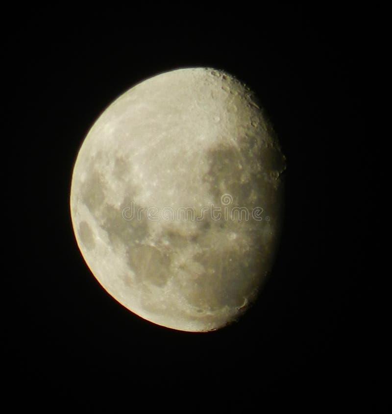 A nice moon at night stock photo. Image of discovery - 175639744