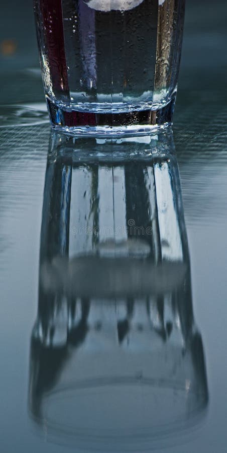 Half-full Reflection stock photo. Image of highlighting - 56463024