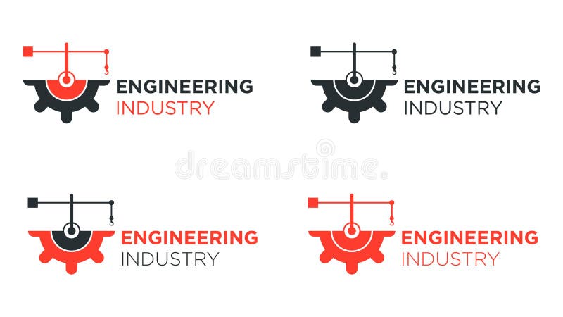Half Gear Settings Icon. Cogwheel Gear Mechanism with Text Place ...
