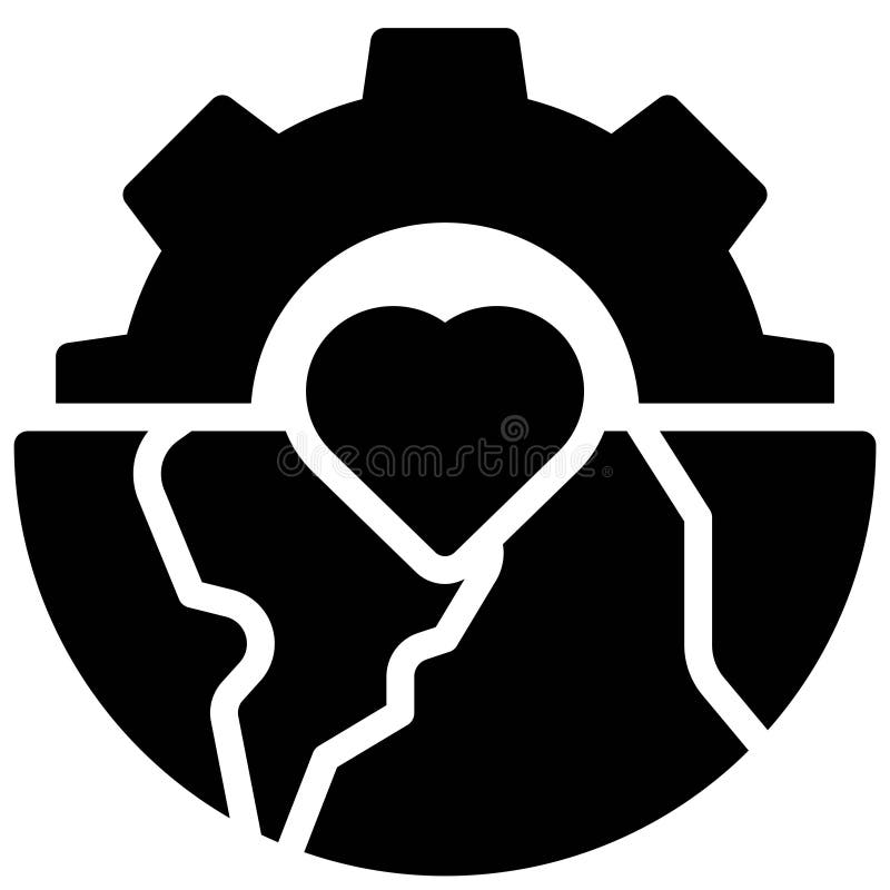 Half Gear Settings Icon. Cogwheel Gear Mechanism with Text Place ...