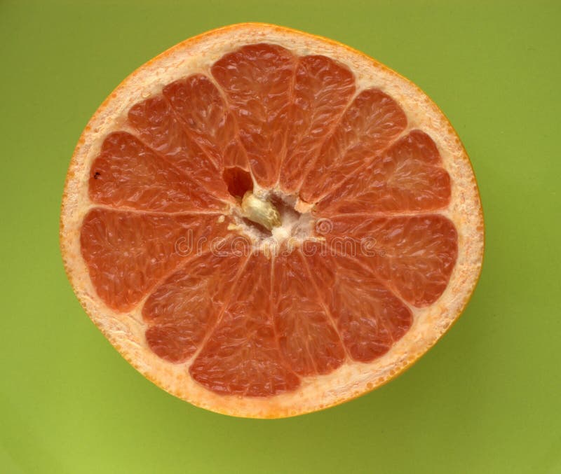 Half of grapefruit stock image. Image of juicy, citrus - 12572065