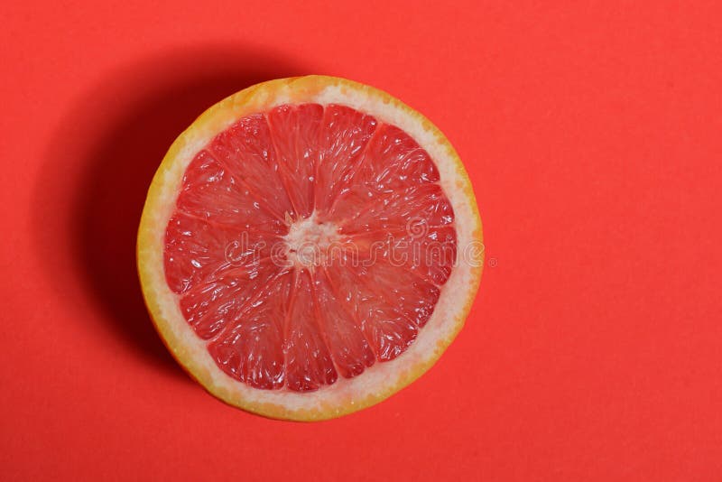 Half of grapefruit stock image. Image of healthy, halves - 136620161