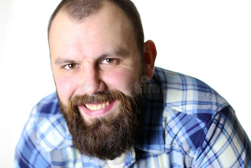 Half Head Man Portrait Space Stock Photo - Image of caucasian, fashion ...