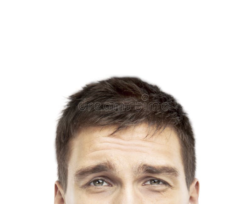 Half head and alphabet stock image. Image of male, decision - 32886975