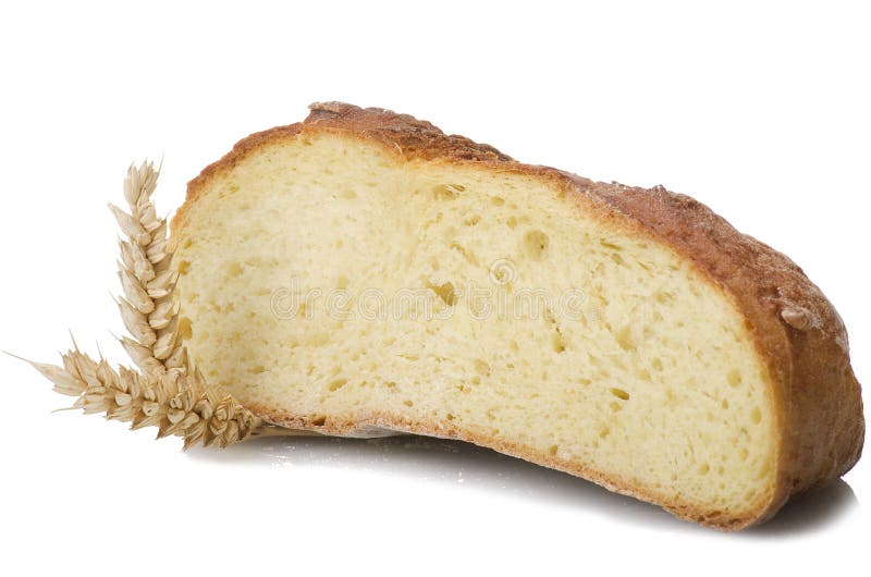 Half Homemade whole bread stock image. Image of freshly - 32009303