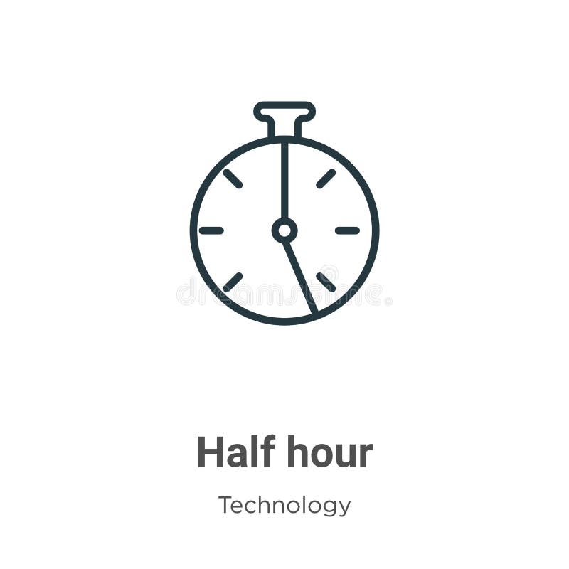 Half Hour Timer Stock Illustrations – 438 Half Hour Timer Stock ...