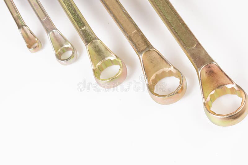 Half Inch Wrench stock photo. Image of hand, silver, chrome - 52698324