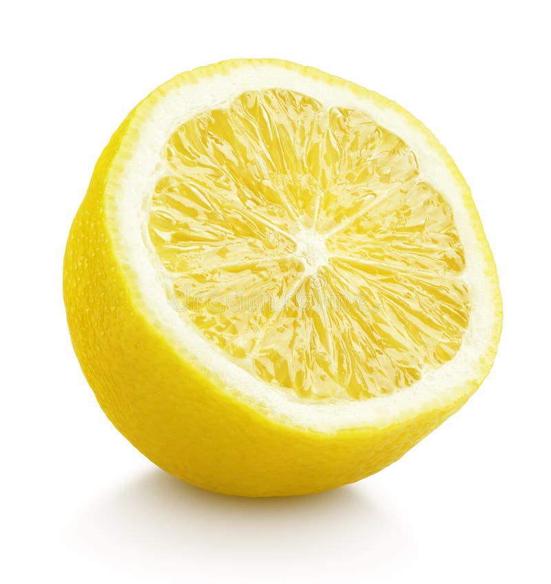 Half of lemon stock photo. Image of natural, food, slice - 36698818