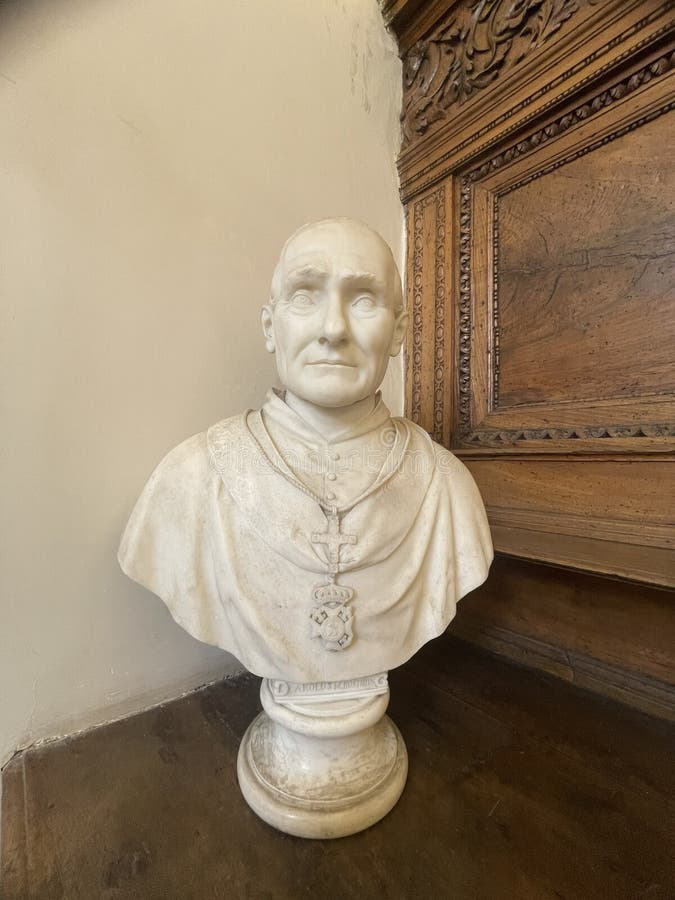 Half-length Statue of a Neapolitan Cardinal Editorial Photography ...