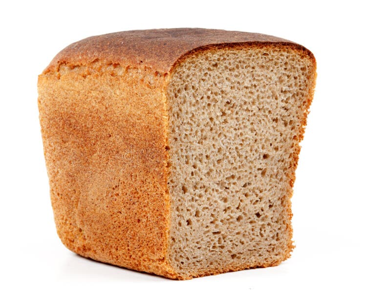 Loaf of Wheat Bread and Shocks of Wheat Stock Image - Image of closeup ...