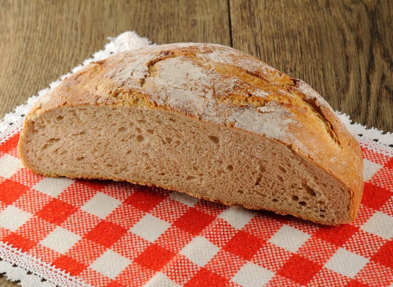 Half loaf of bread stock image. Image of copy, healthy - 48470821