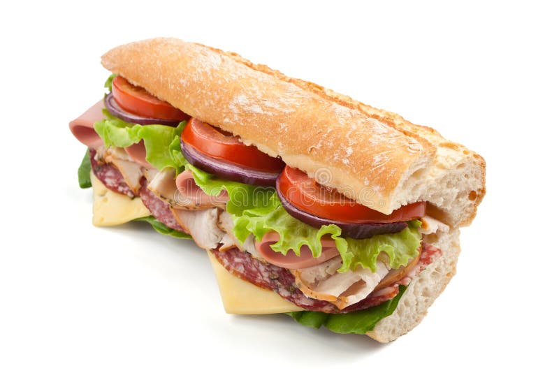 Deli Sandwich stock photo. Image of bread, sandwich, lunch - 19373286