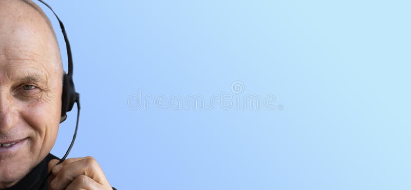 Half a Man& X27;s Face. a Mature Man Stock Photo - Image of hair ...