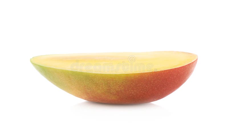 Single Mango Fruit Isolated Stock Image - Image of green, closeup: 56114993