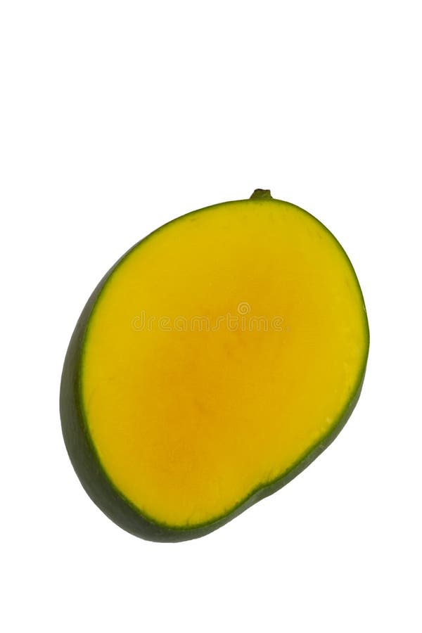 Half mango fruit stock image. Image of piece, mango - 196000989