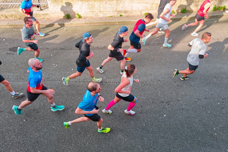 Half Marathon in Paris France on the 9th of Mars 2025 Editorial Photo ...