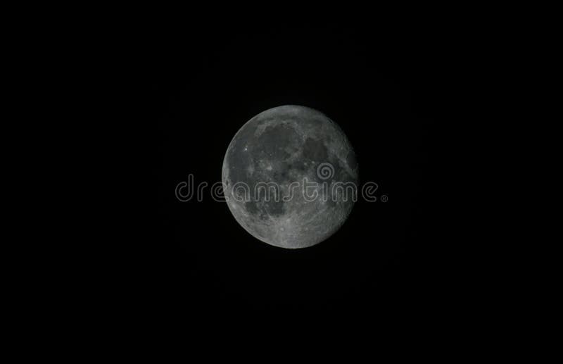 Half a month stock image. Image of nature, cosmos, eclipse - 250802281