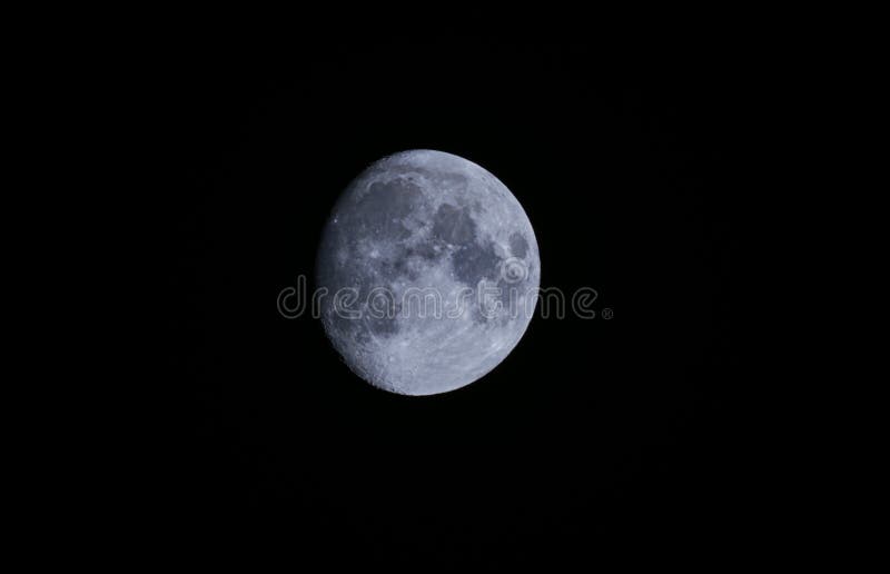 Half a month stock image. Image of nature, cosmos, eclipse - 250802281