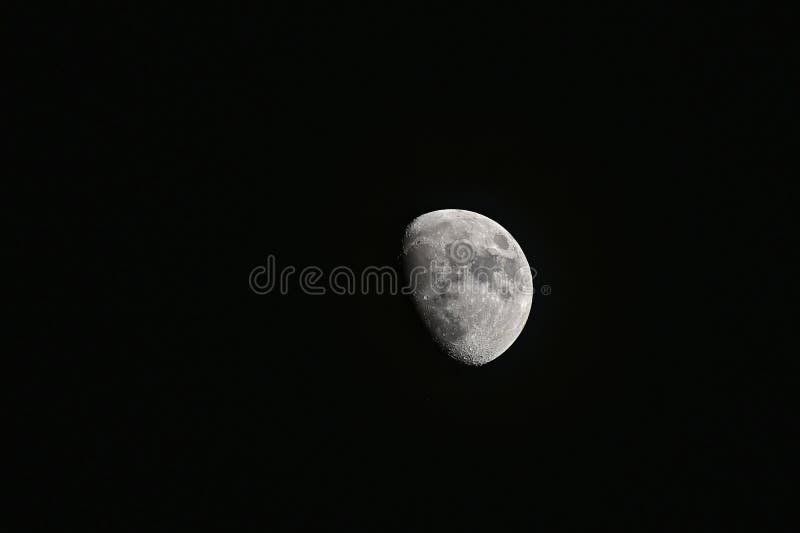 Half Moon Background the Moon is an Astronomical Body that Orbits ...