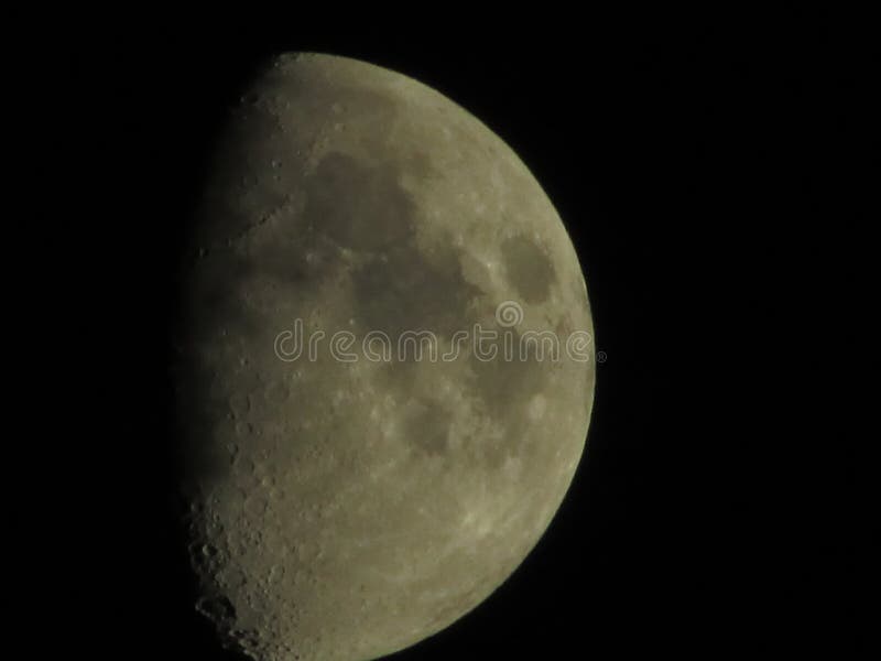 Half Moon stock photo. Image of beautiful, nature, night - 95475890
