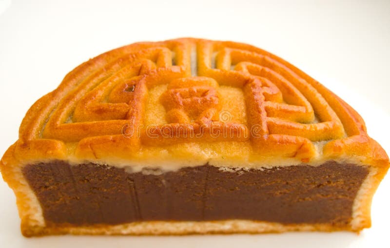 Half moon cake stock photo. Image of snack, delicious - 17411840