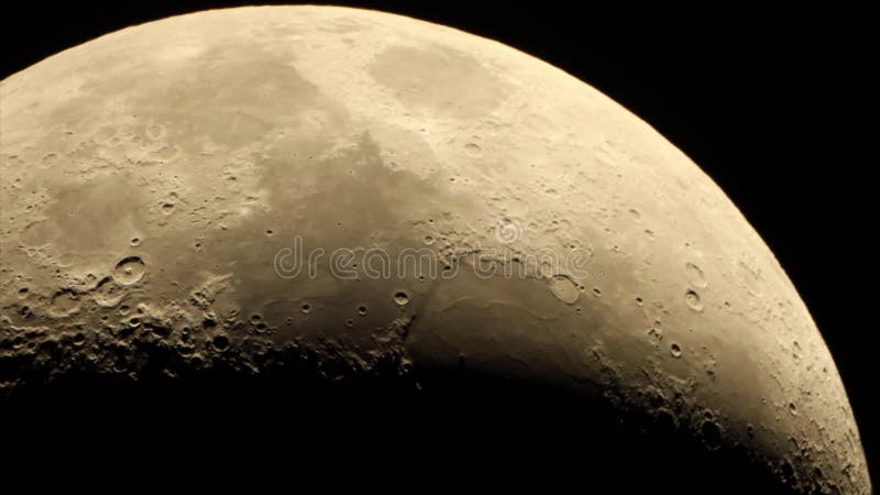 Half Moon stock footage. Video of project, full, astrology - 294169776