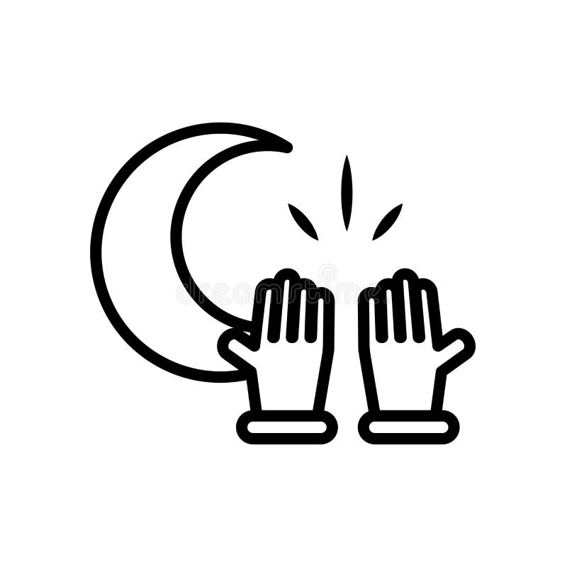 Half Moon Icon Vector Isolated on White Background, Half Moon Sign ...